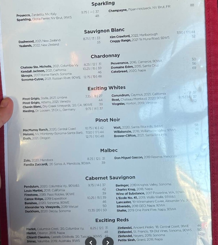Patsy’s American Restaurant Menu | BBQ, Seafood & Cocktails in Vienna, VA